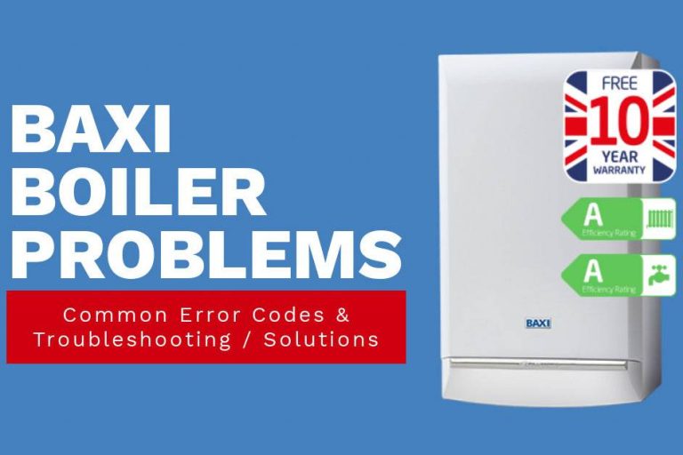 BAXI Boiler Problems & Lights Meaning: Common Error Codes